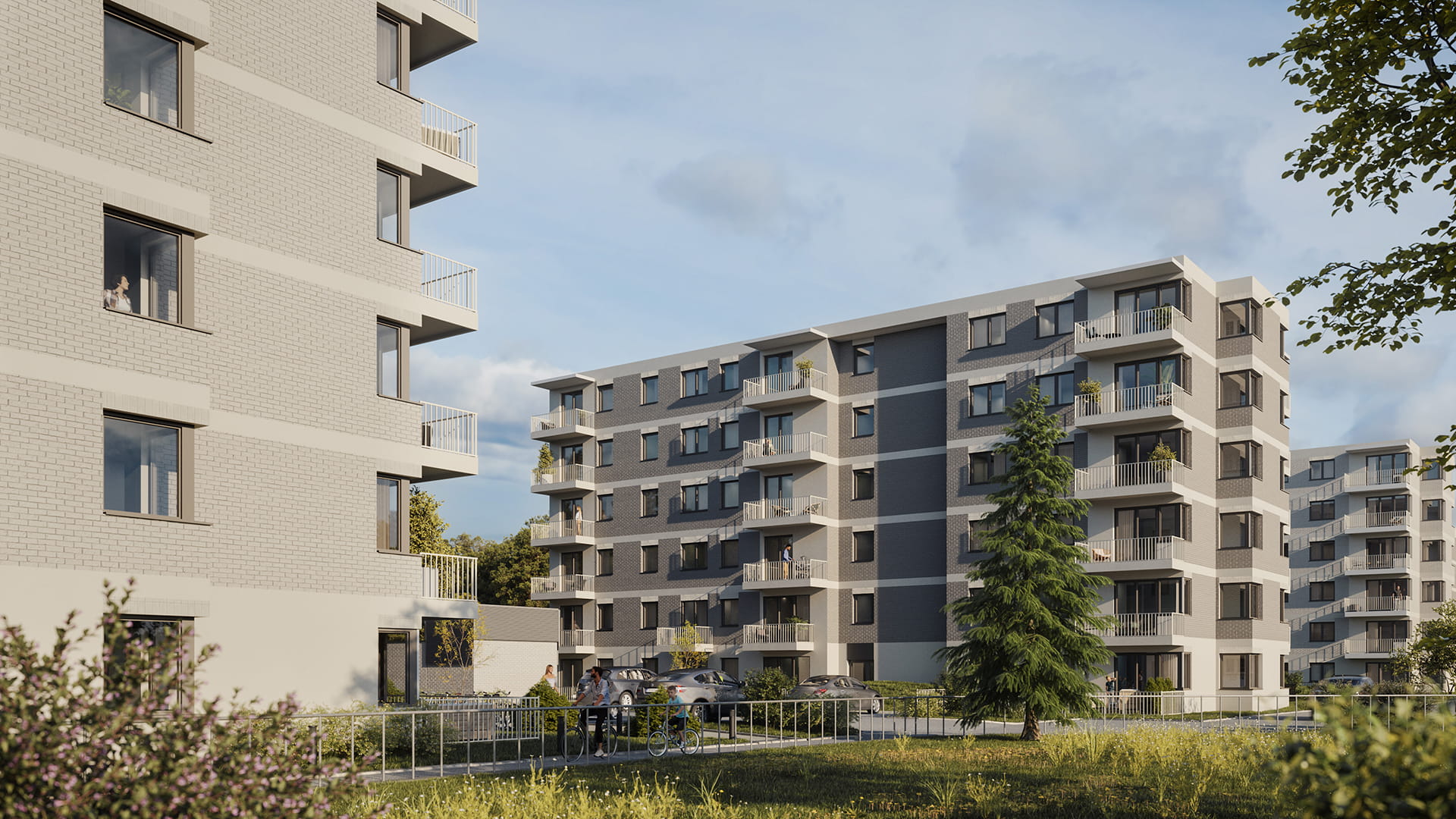 Apartamenty Krakowska: Nowe mieszkania na sprzedaż we Wrocławiu | ROBYG